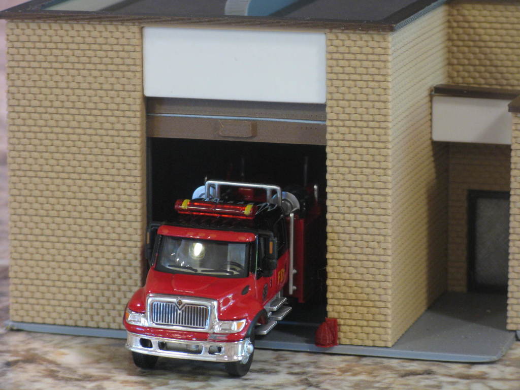 Archivo 3D gratis HO Scale Fire Station No. 2 Fort Smith Arkansas 🔥 ...