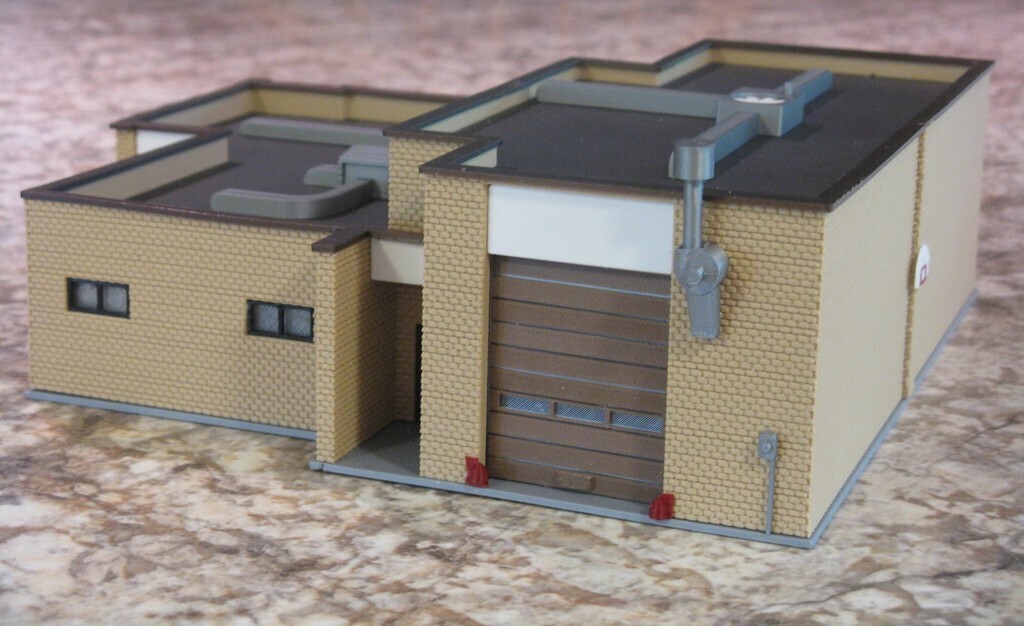 Archivo 3D gratis HO Scale Fire Station No. 2 Fort Smith Arkansas 🔥 ...