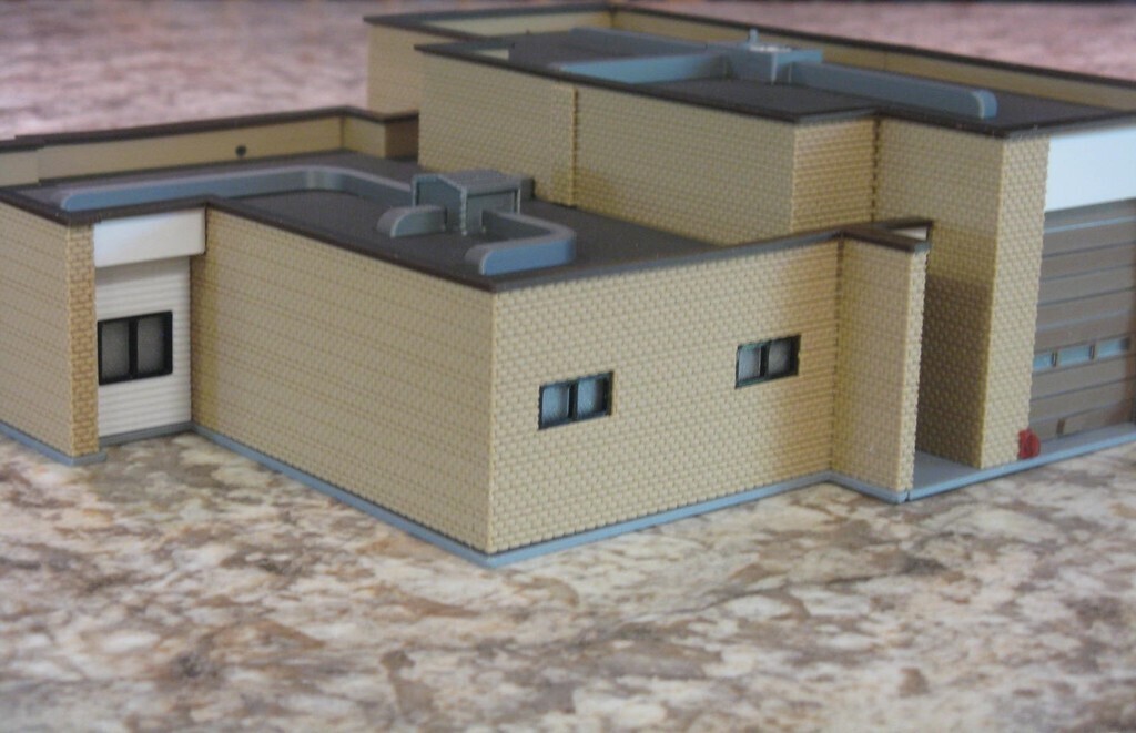 Archivo 3D gratis HO Scale Fire Station No. 2 Fort Smith Arkansas 🔥 ...