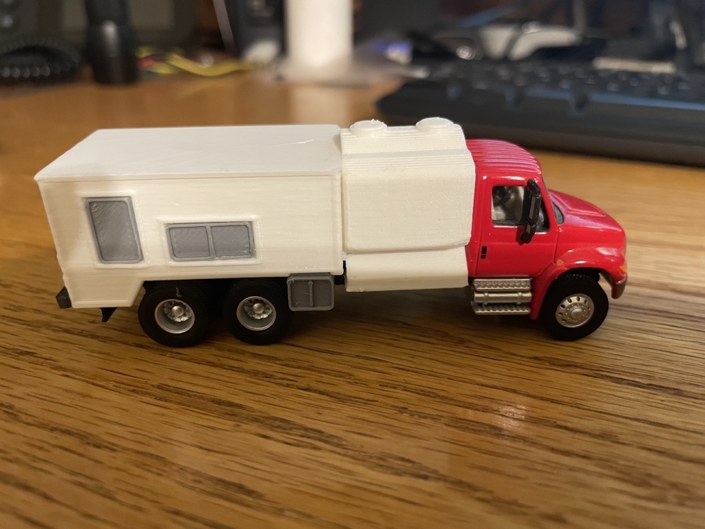 Free 3D file HO Scale Lube Truck 🚚 ・3D printer design to download・Cults