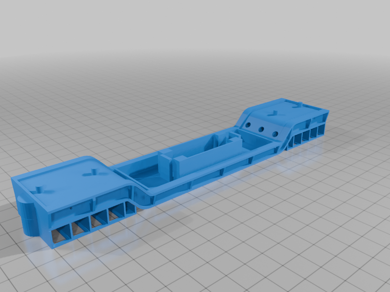 Archivo 3D gratis HO Scale Depressed Flat Car with Transformer 🚗 ・Plan ...