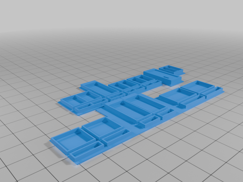 Archivo 3D gratis HO Scale Drive Inn 🏠 ・Modelo para descargar y ...