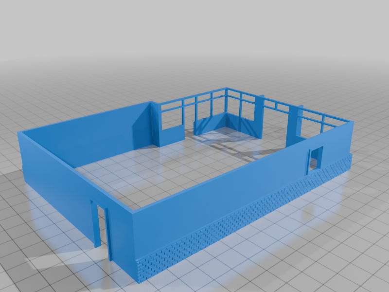 Archivo 3D gratis HO Scale Drive Inn 🏠 ・Modelo para descargar y ...