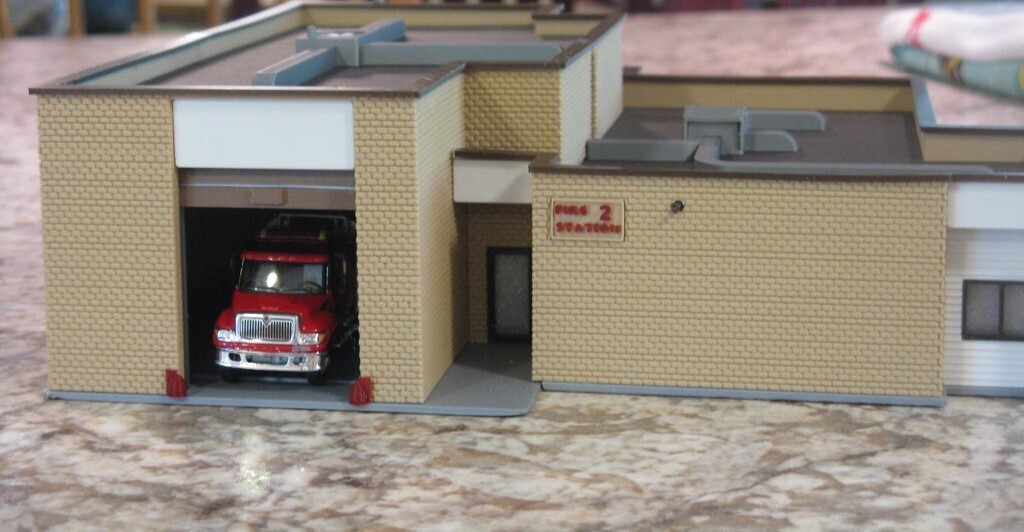 Archivo 3D gratis HO Scale Fire Station No. 2 Fort Smith Arkansas 🔥 ...