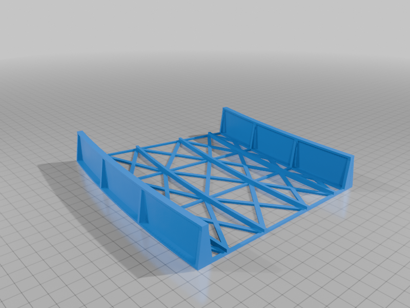 Fichier 3D gratuit HO Scale Curved Double Bridge 30-33 Radius 🌉 ・Plan ...