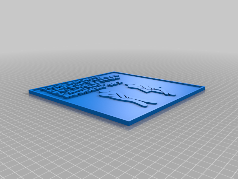 Archivo STL Letrero de baño 🛁 ・Diseño de impresora 3D para descargar・Cults