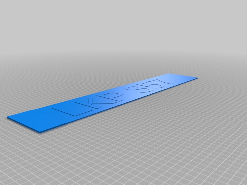 Free 3D file Numberplate for trailers 🚗 ・Object to download and to 3D ...
