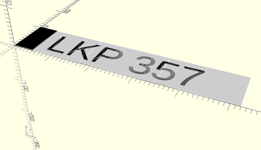 Free 3D file Numberplate for trailers 🚗 ・Object to download and to 3D ...