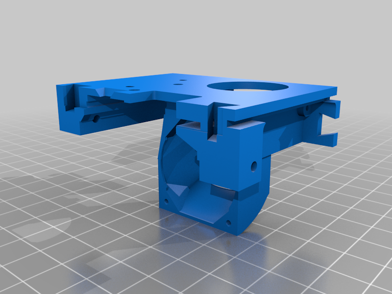 Free 3D file Flyingbear ghost 5 / 4 - dual fan 4010 head with bl-touch 👻 ・3D printer design to ...