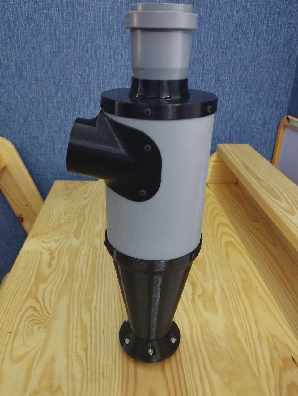 3D printing Cyclone dust collector V2・Cults