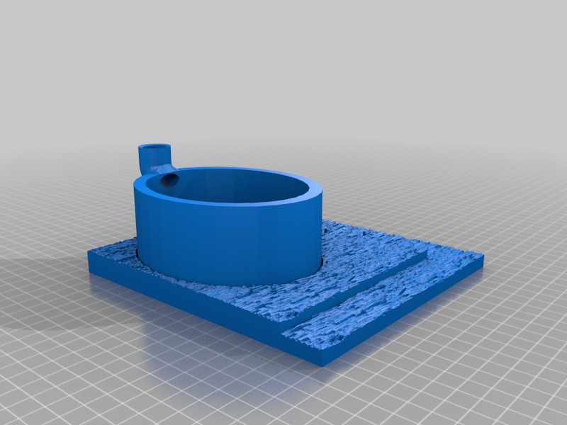 Free 3D file Water dispenser for tube filling & embossed base 🚰 ・3D ...