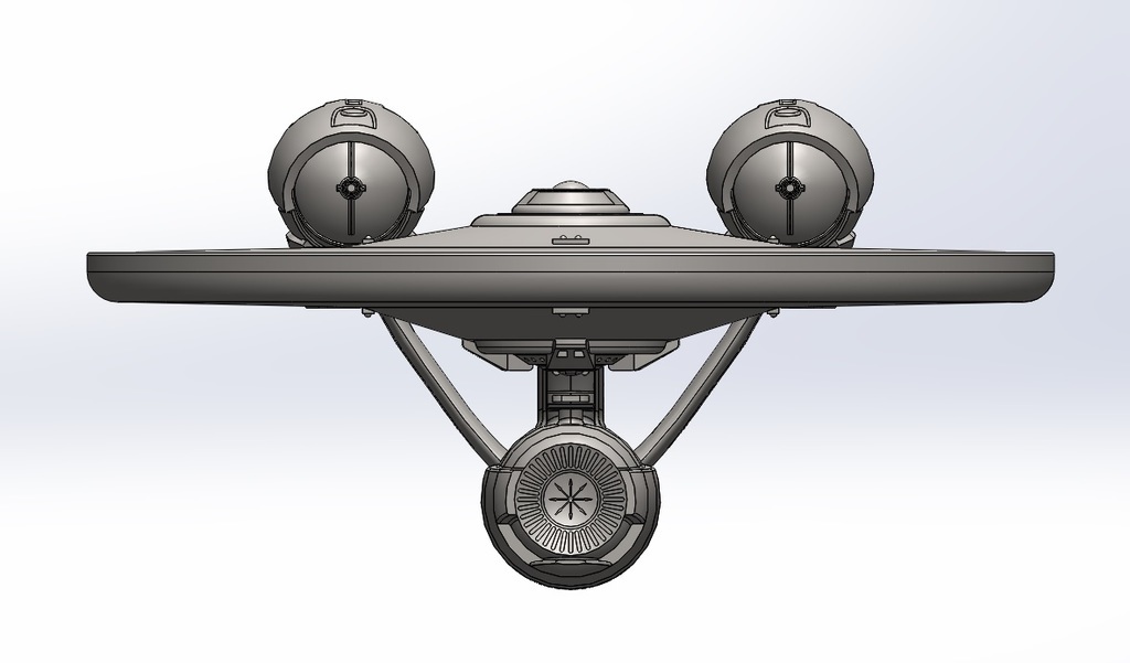⭐ Star Trek Enterprise・Free 3D File for ・Cults