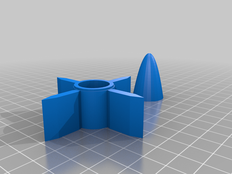 Free 3d File Simple B4 4 Rocket 🚀 ・3d Printing Model To Download・cults