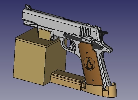 Free 3D file 1911 Rubber Band Gun 🔫 ・Design to download and 3D print・Cults