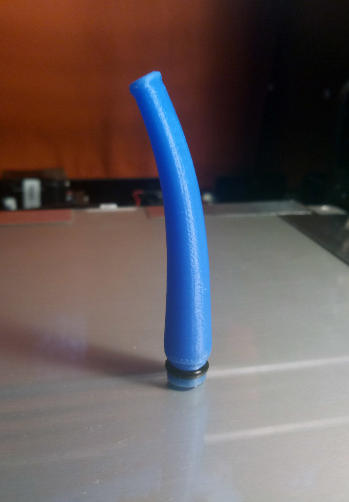 Free 3D file Curved 510 Drip-Tip 👽・3D print design to download・Cults