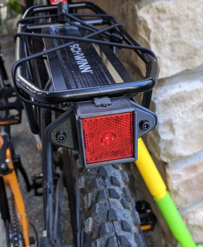 Free 3D file Bike back light holder 🔙 ・3D printable object to download ...
