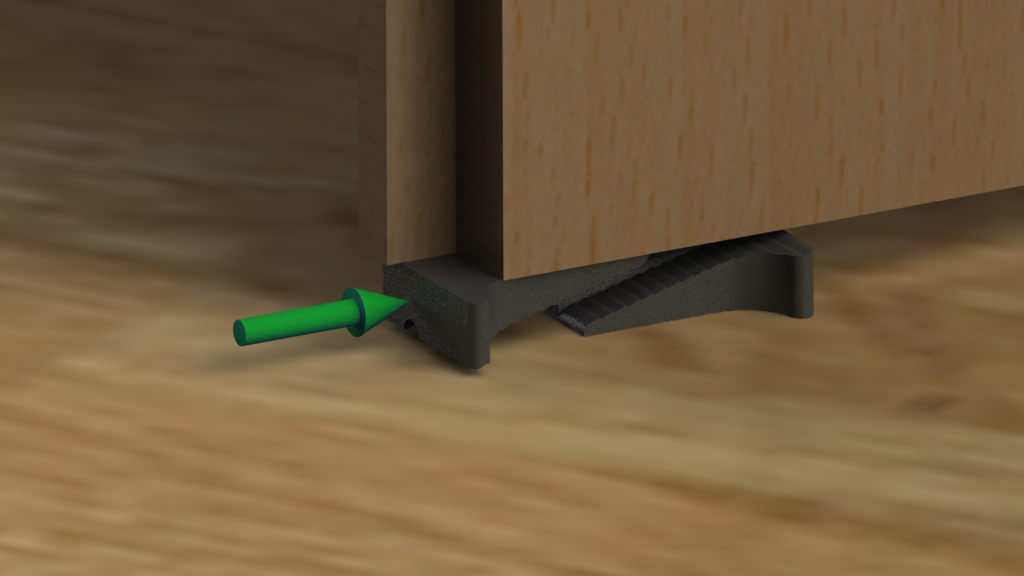 Free 3D file Minimalistic door wedge 🚪 ・Model to download and 3D print ...