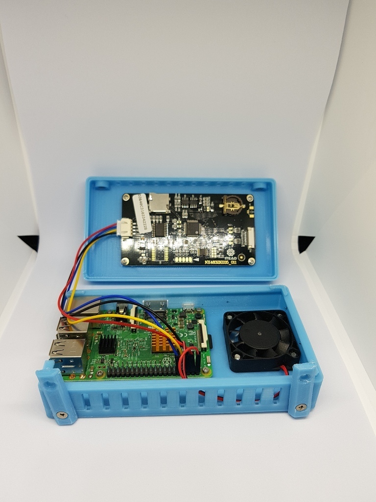 Free 3D file D7 Box NanoDLP with Nextion 3.5" or 4.3" Touchscreen 📦・3D printer design to ...