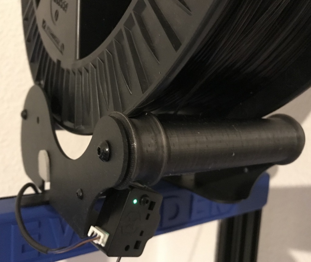 STL-Datei Filamentroller für 250g - 2 Kg Spulen - Sidewinder X1 X2 ...