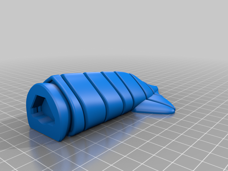 🦑 Flexi Squid & Ammonite Set・Free 3D File for ・Cults