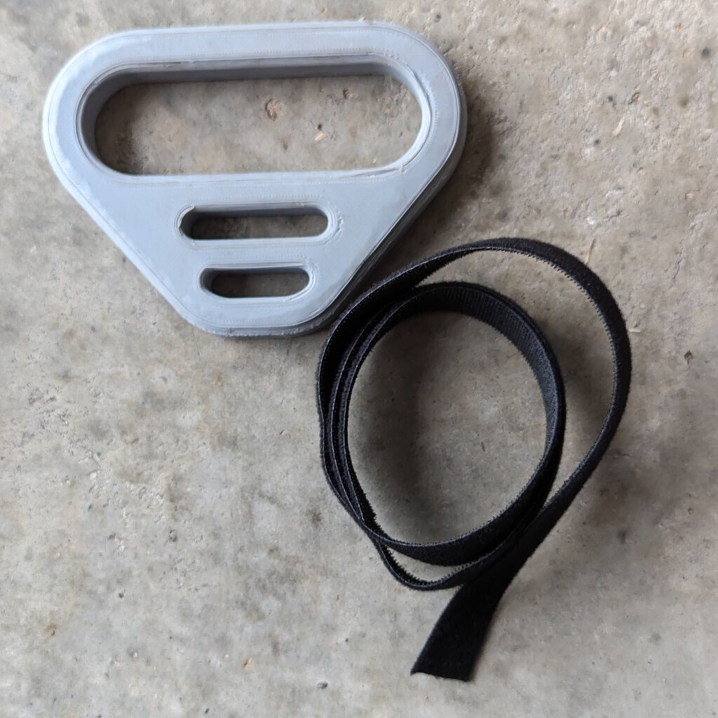 🏢 Velcro Wrap Strap Handle・Free 3D File for ・Cults