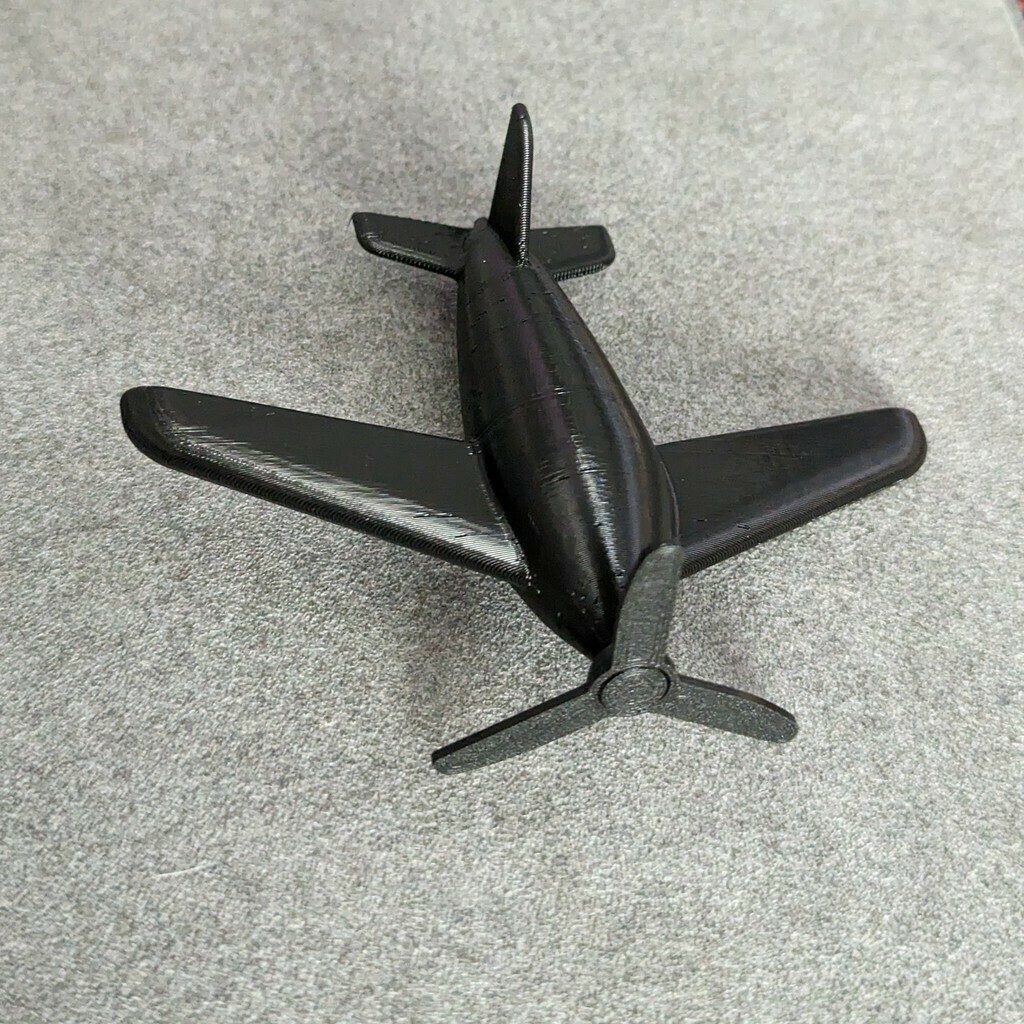 🛩️ Print In Place Airplane・Free STL File for ・Cults