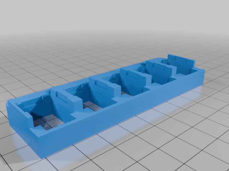 Free 3D file Ethernet Patch Cable Rack - 5 connectors 🔌 ・3D printable ...