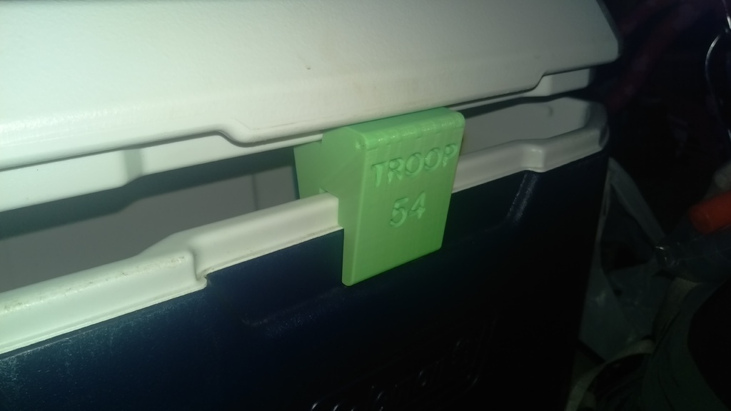 🌳 Coleman Cooler Lid Prop・Free 3D File for ・Cults