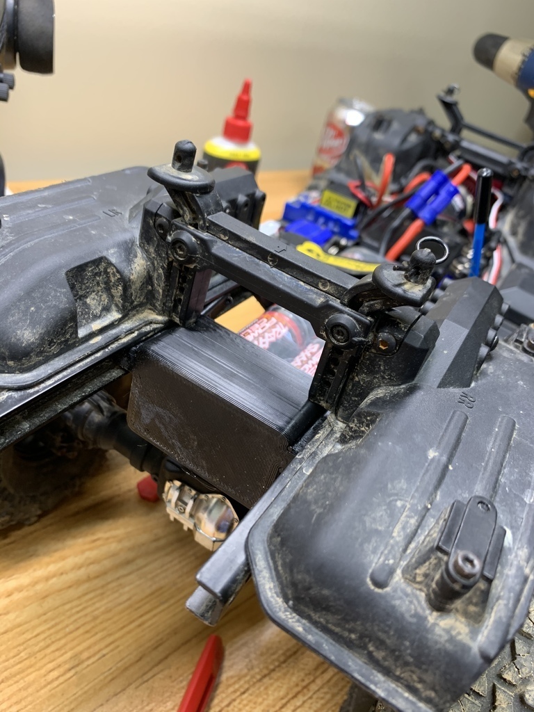 🔋 Trx4 LCG battery mount with rear crossmember FOR USE WITH LIFT KIT ...