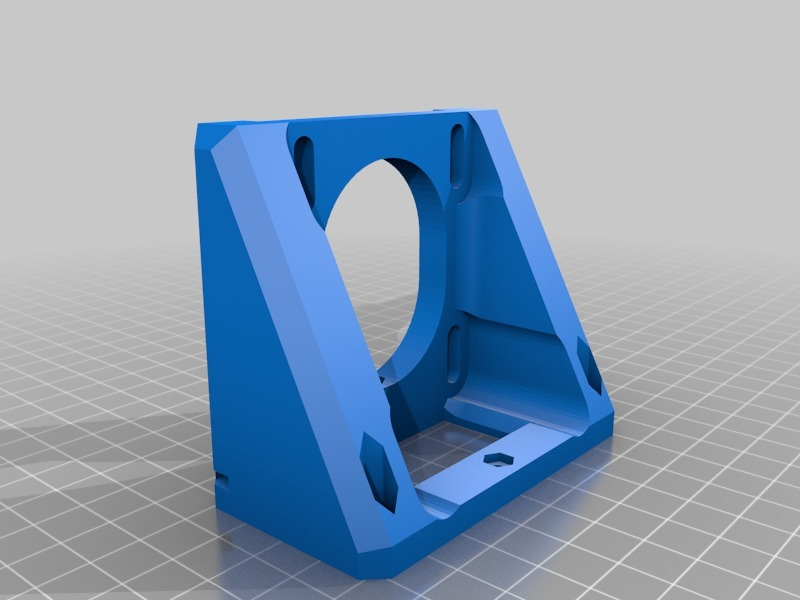 🔧 Motor Mount Nema 23 for Root CNC 3 (Remix)・ 3D File for 3D printing ...