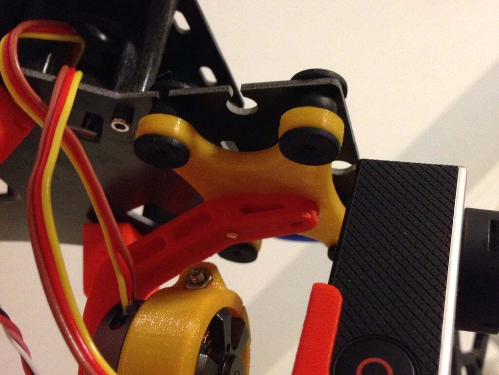 3D printed Open Brushless Gimbal・Cults