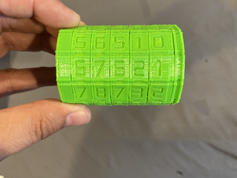 3D print Combination Safe 00 (Cryptex)・Cults