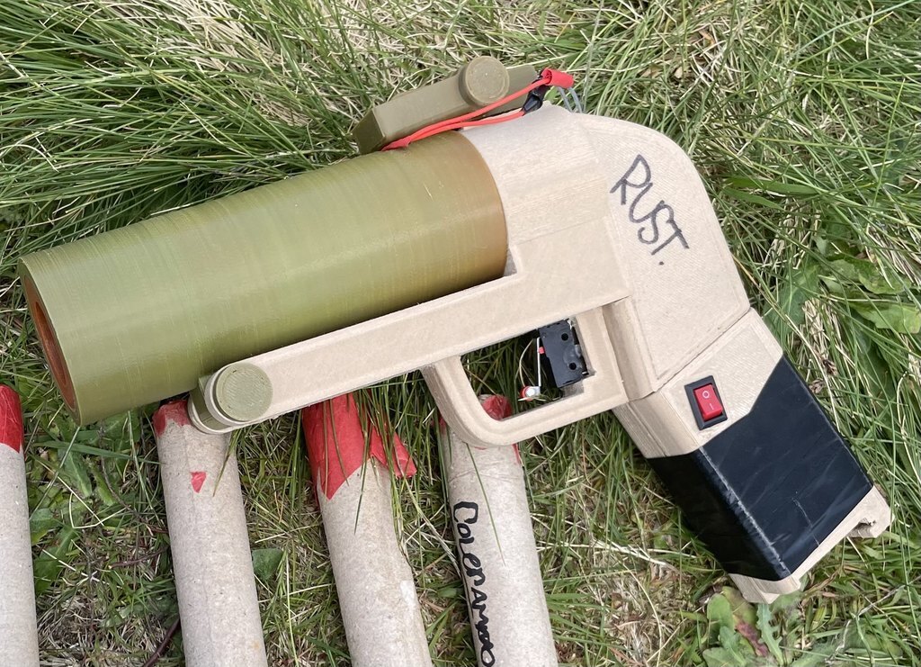 Free 3D file brake barrel fireworks launcher (dummy) 🎆 ・Object to ...