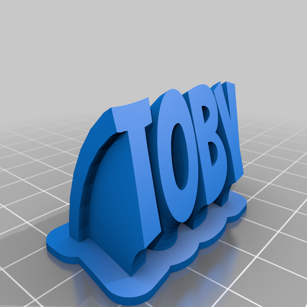 Free 3D file Toby 🏢 ・3D printable model to download・Cults