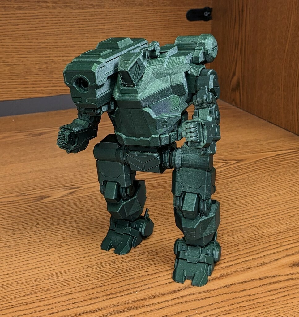 Free 3D file Articulated MWO Hunchback (Remix) 🤖 ・3D printing design to ...