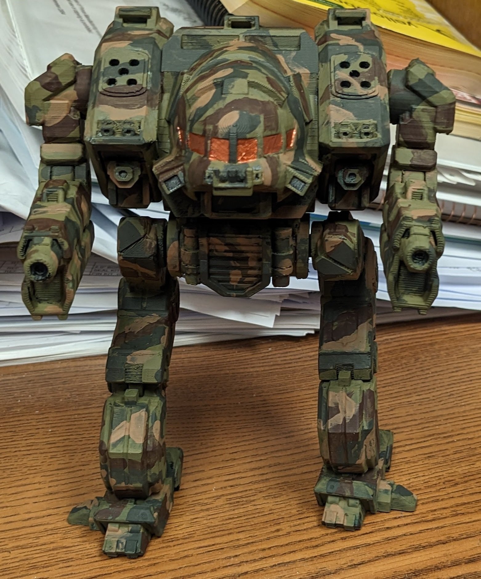 3D print Articulated MWO Linebacker Mech・Cults