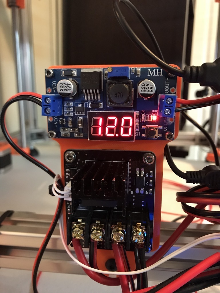 Free 3D file Hevo Mosfet / DC-to-DC Converter Mount 🧞‍♂️ ・Design to ...