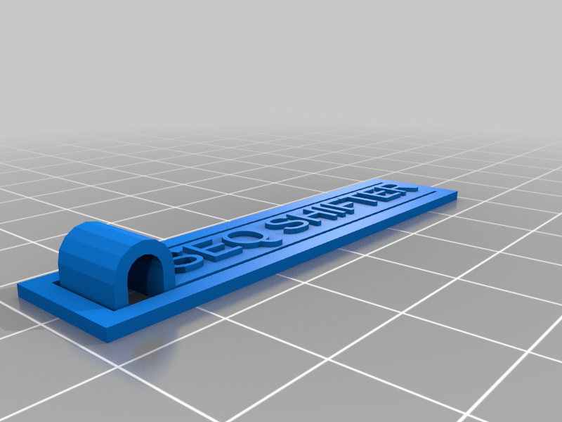 Free 3D file SEQ SHIFTER 🏢 ・3D printing design to download・Cults