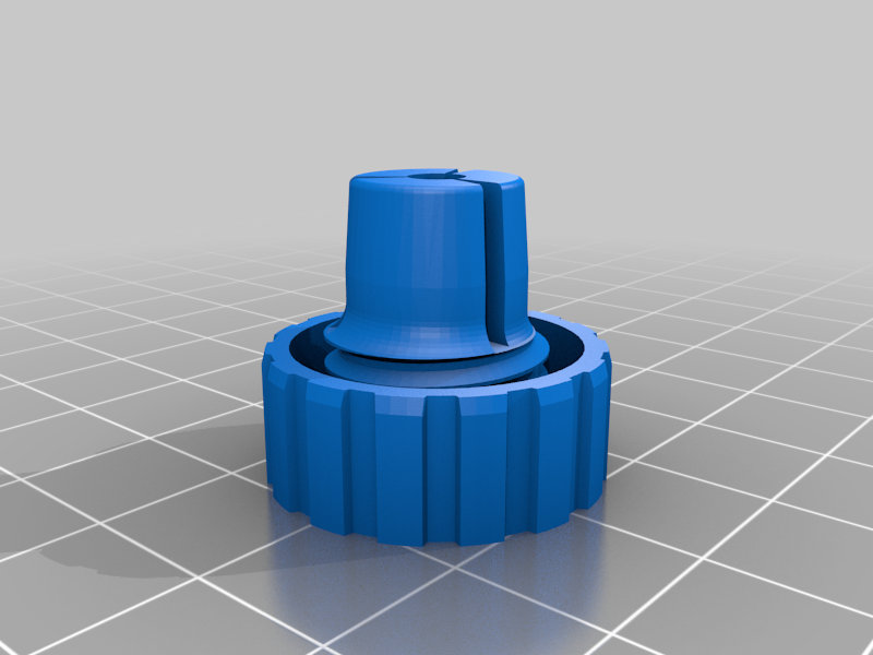 🔌 Self-locking (by rotation) knob for variable resistor WXD3-13-2W ...