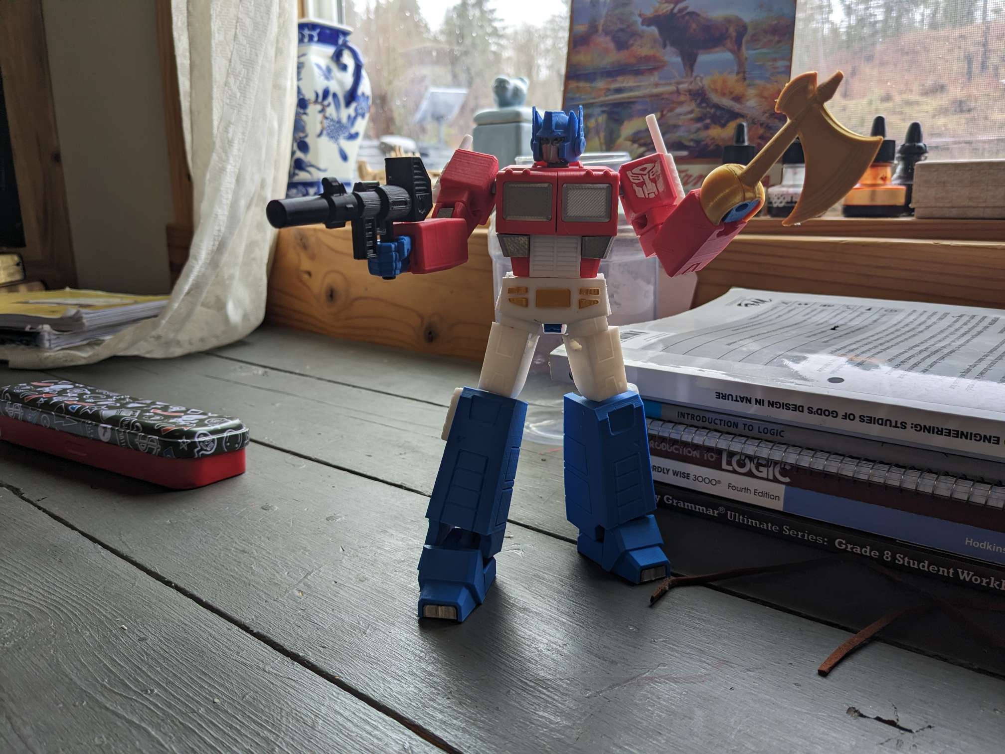 🤖 Transformers Devastation Optimus Prime (Articulated Figure)・3D Print ...