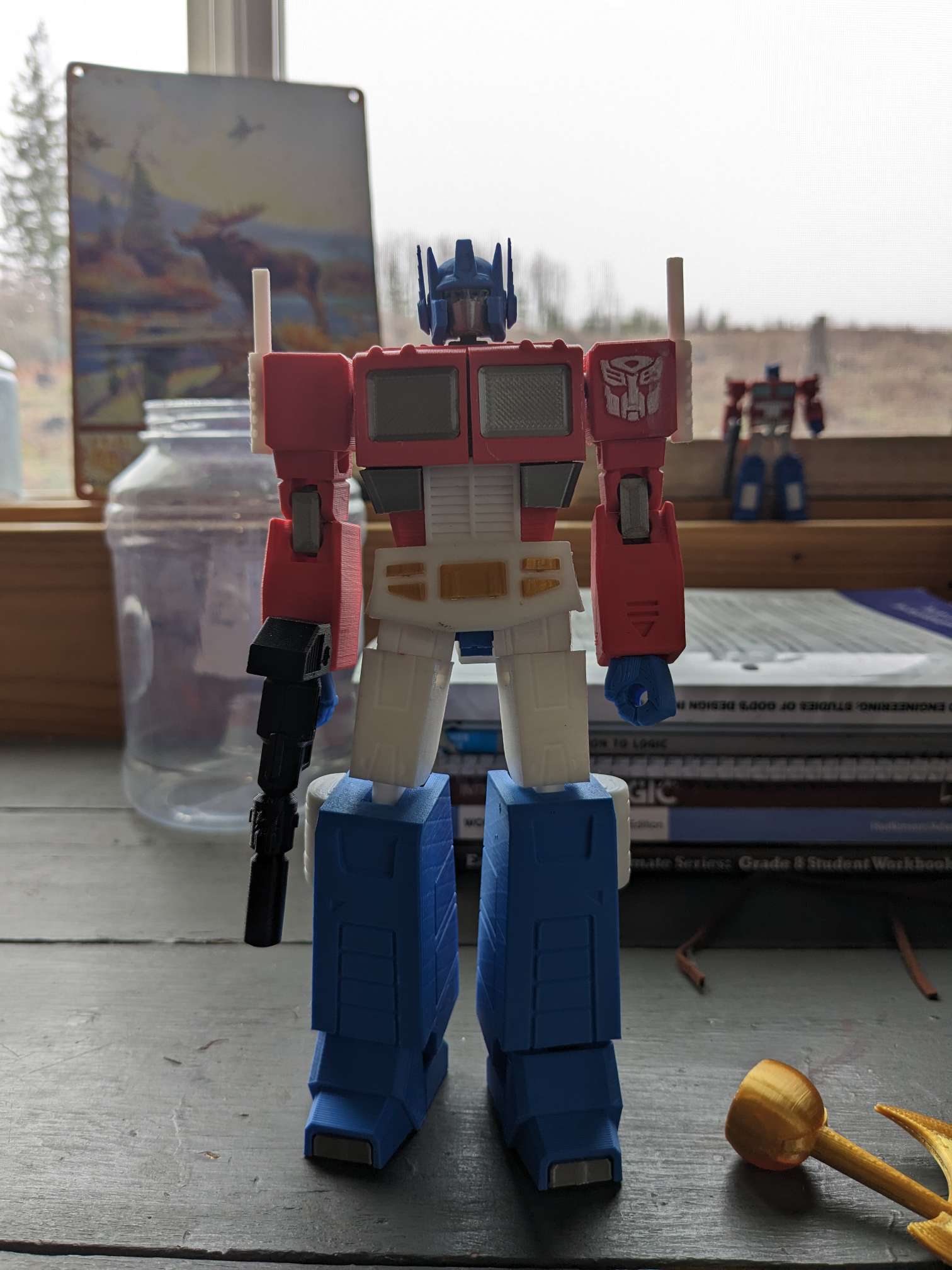 🤖 Transformers Devastation Optimus Prime (Articulated Figure)・3D Print ...