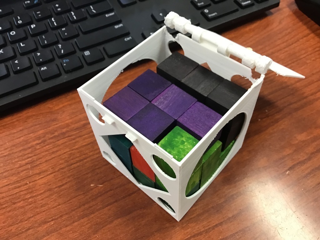 Free 3D file Puzzle Cube Box 🧩 ・3D printable model to download・Cults