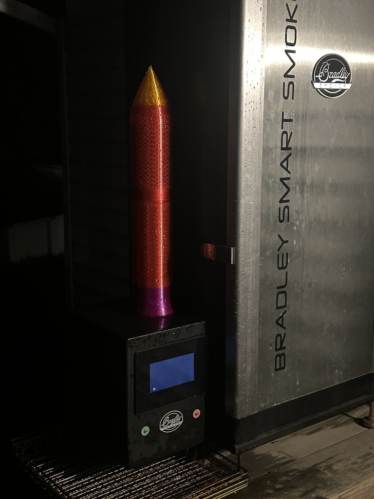 Free 3D file Bradley Smoker Bisquette rain hood 🌧️ ・3D print design to ...