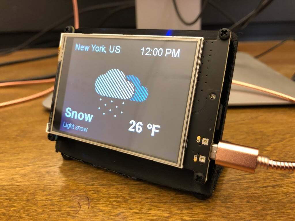 Soporte PyPortal imprimible en 3D・Cults