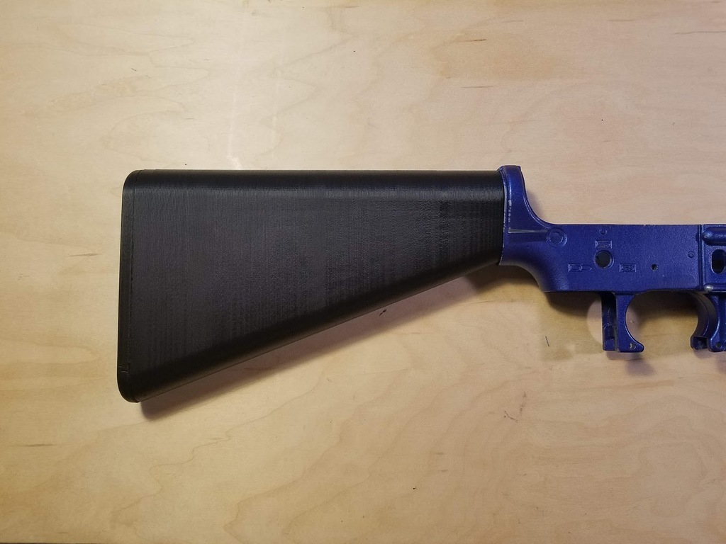 🔫 Airsoft M4 Fixed Stock・Free 3D File for ・Cults