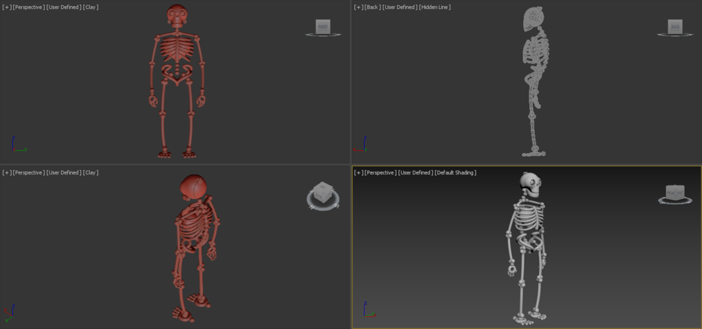💜 Atomic Heart Skeleton・Free 3D File for ・Cults