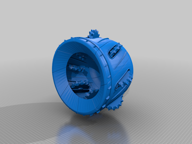 💜 Atomic Heart Drill Robot BR-1 Burav・Free 3D File for ・Cults