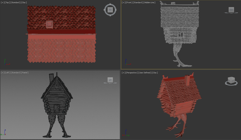 💜 Atomic Heart Chicken House・Free 3D File for ・Cults