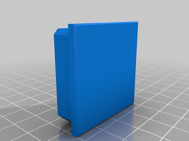 🔚 End cap 40x40 (square tube)・Free 3D File for ・Cults