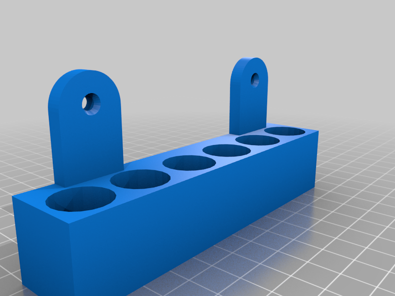 Free 3D file Hamstick wall holder: the 6 shooter topper 📶 ・3D printing ...